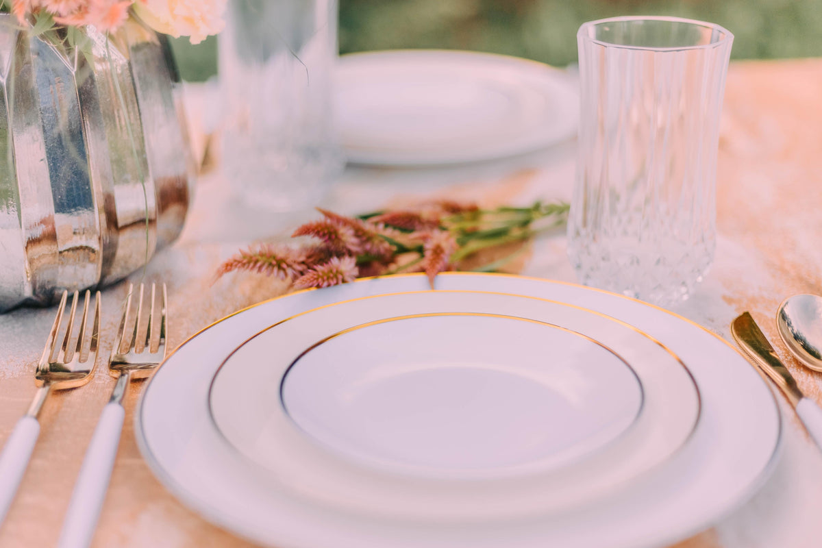 Elegant Plastic Plates – Stylish, Durable & Disposable Plates for ...